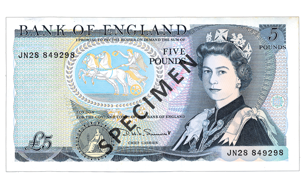 Just 100 days left to spend your old £5 note - Change Checker