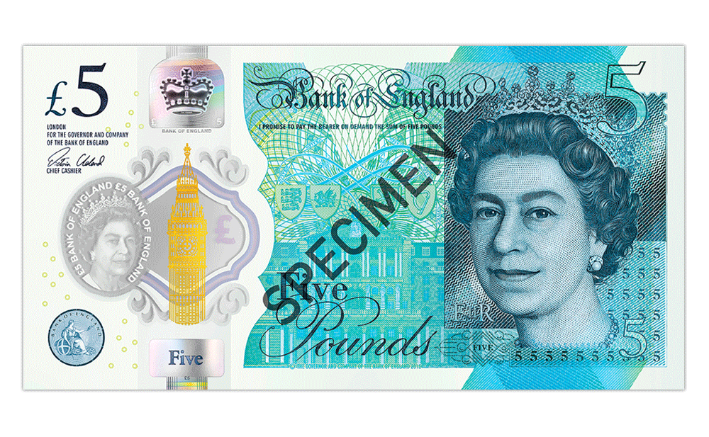 Just 100 days left to spend your old £5 note - Change Checker