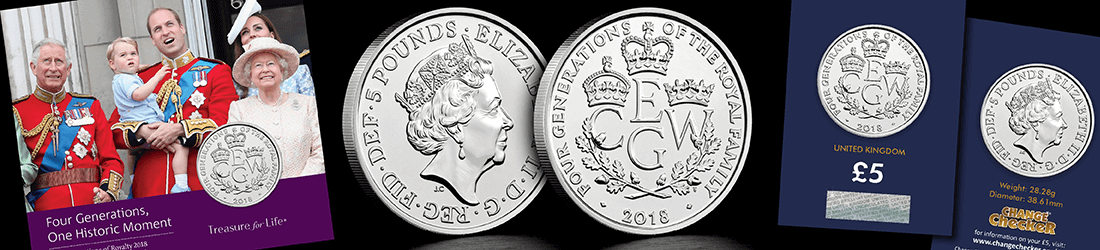 The brand new £5 coin we've all been waiting for! - Change Checker