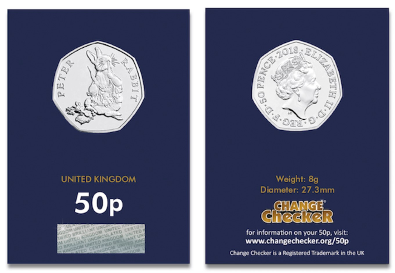 Brand new 2018 Beatrix Potter 50p coins announced! - Change Checker