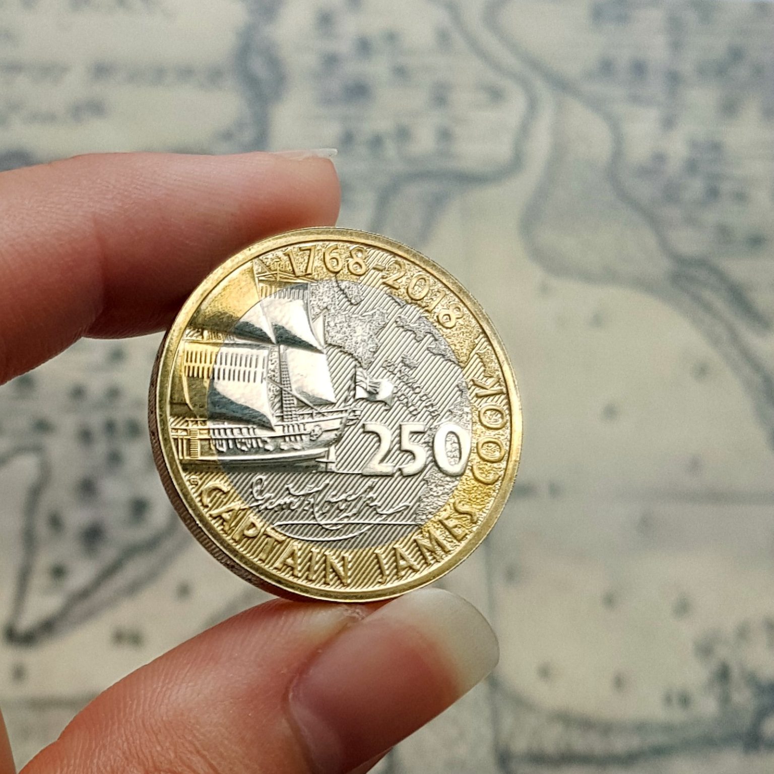 Embark on a Voyage with the Captain Cook £2 Coin Collection - Change ...
