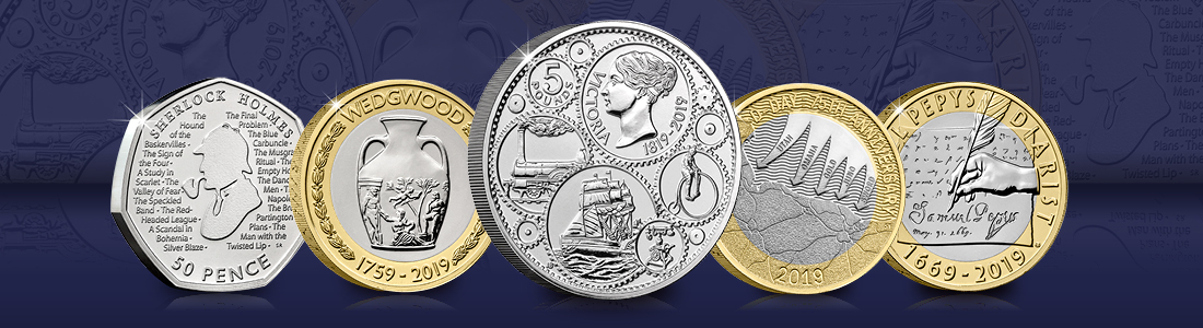 First look: New Royal Mint coin designs for 2019! - Change Checker