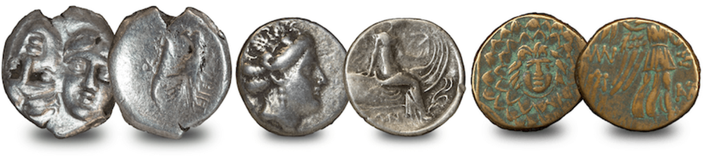 The coins behind the Ancient Greek myths… - Change Checker