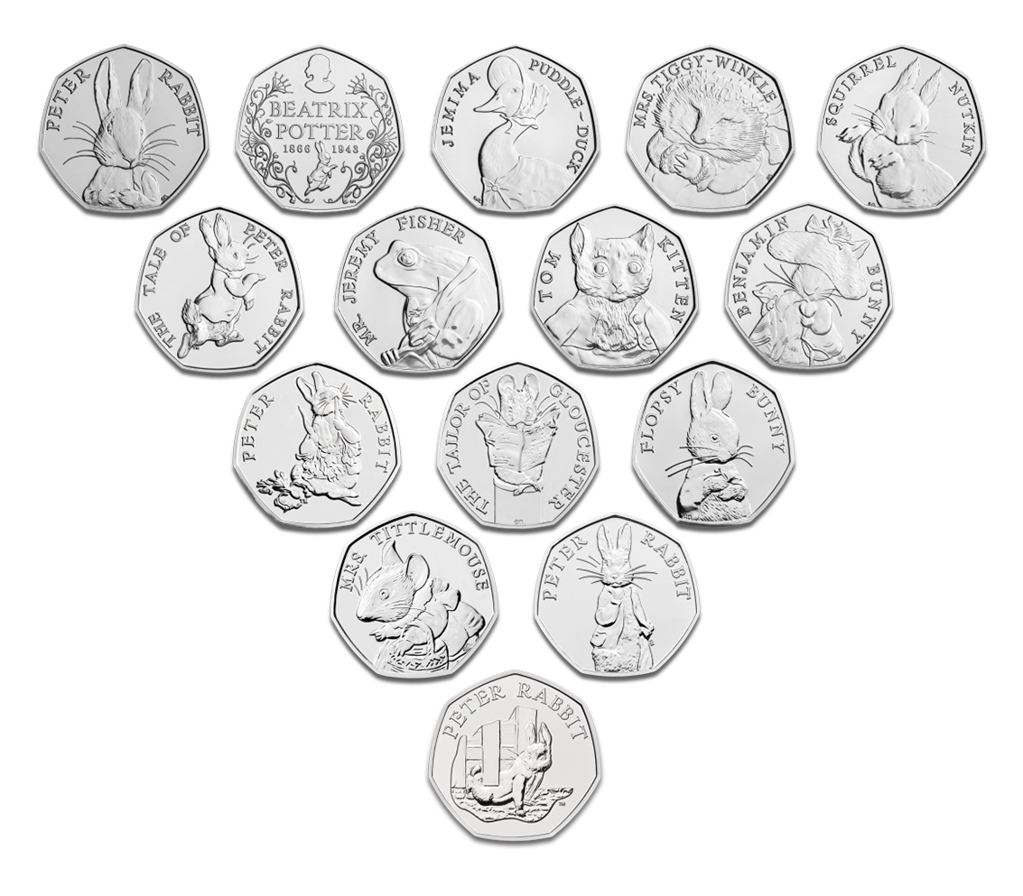 The Last-Ever Peter Rabbit 50p! NEW 2020 coin released! - Change Checker