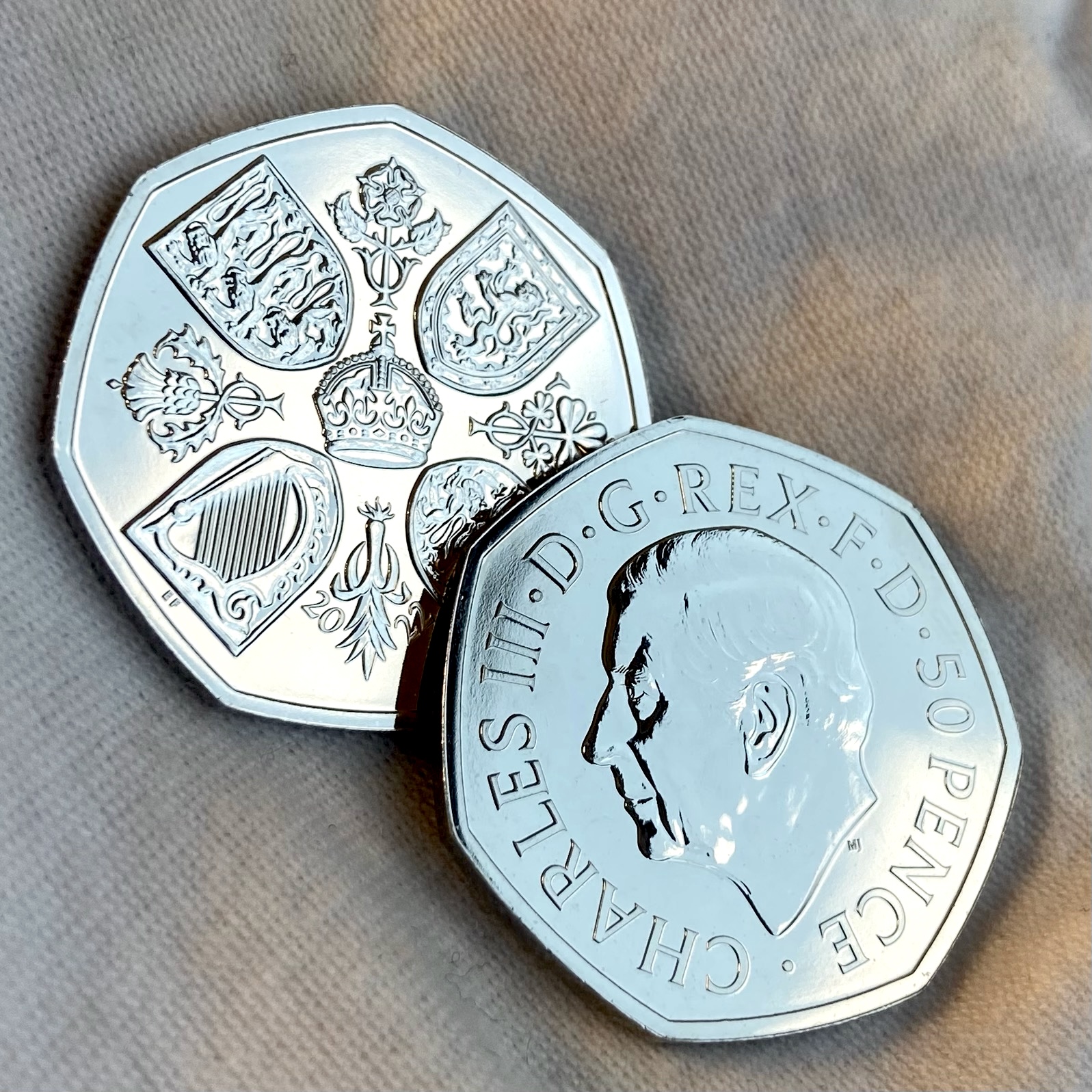 Find the King Charles III 50p in your change - Change Checker
