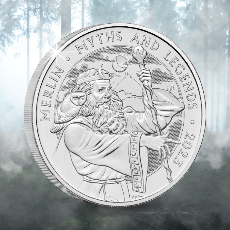 Mythical Merlin celebrated on new UK coin!