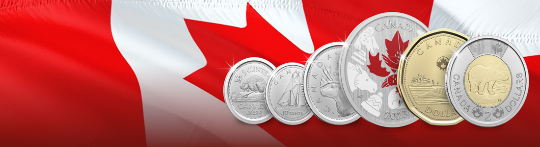 NEW Mosaic of Canadian Icons Coins commemorate Her Late Majesty