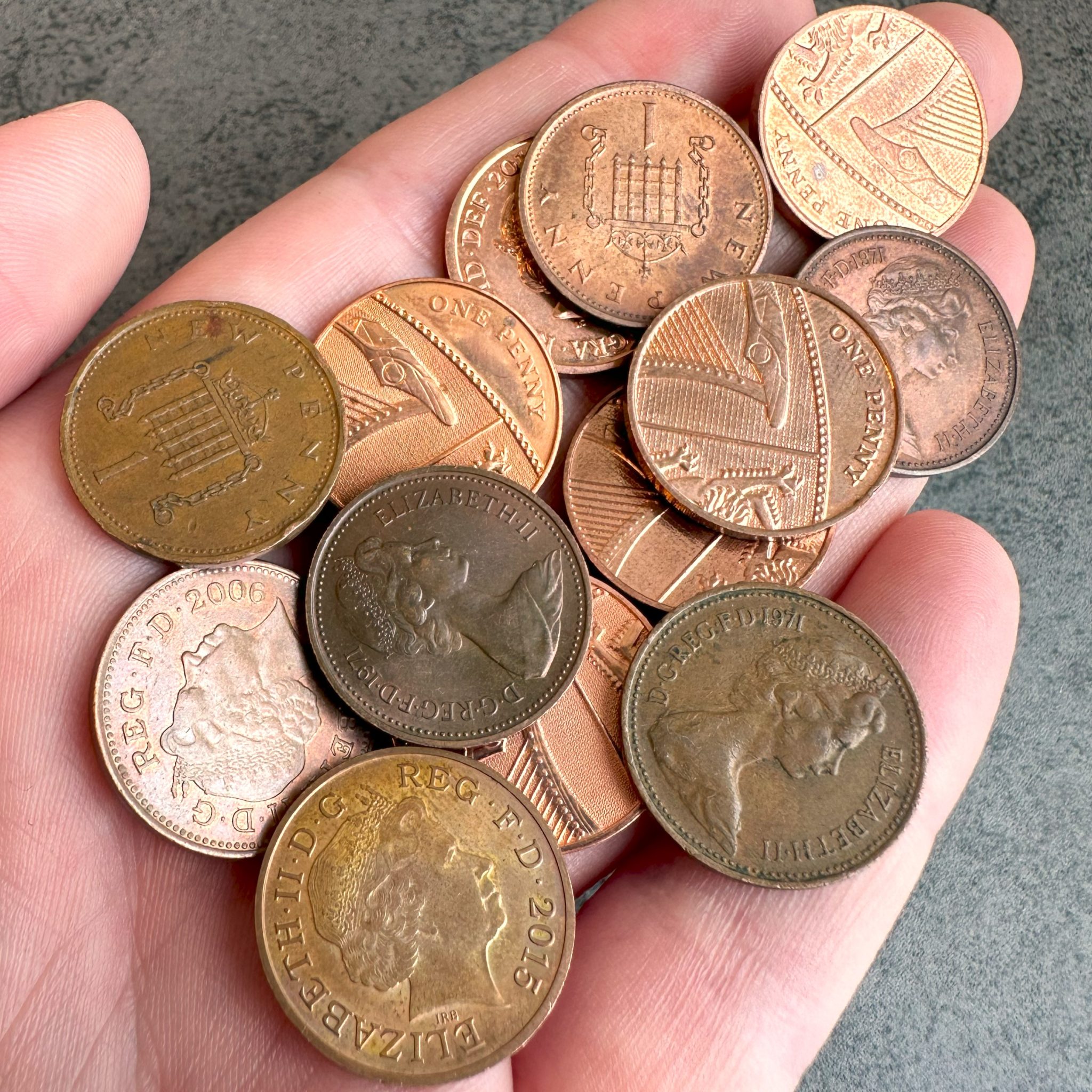 The Rarest UK 1p Coins REVEALED! - Change Checker