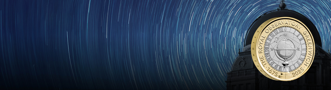 The 2025 UK Royal Greenwich Observatory £2 - where space meets time ...